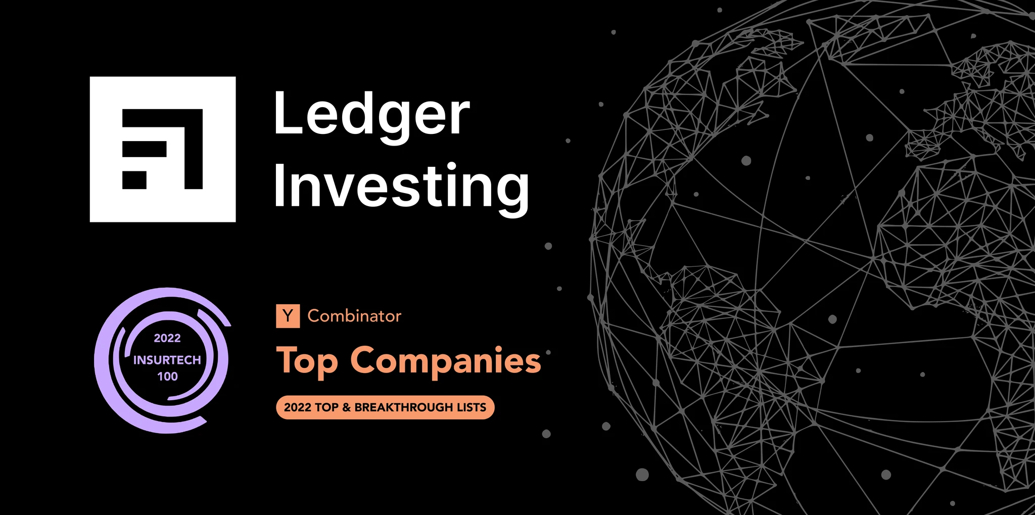 InsurTech100 Global Awards | Ledger